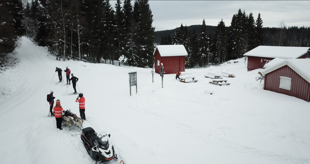 Bymarkveteranene vedlikeholder Bymarka - Trondhjems Skiklub
